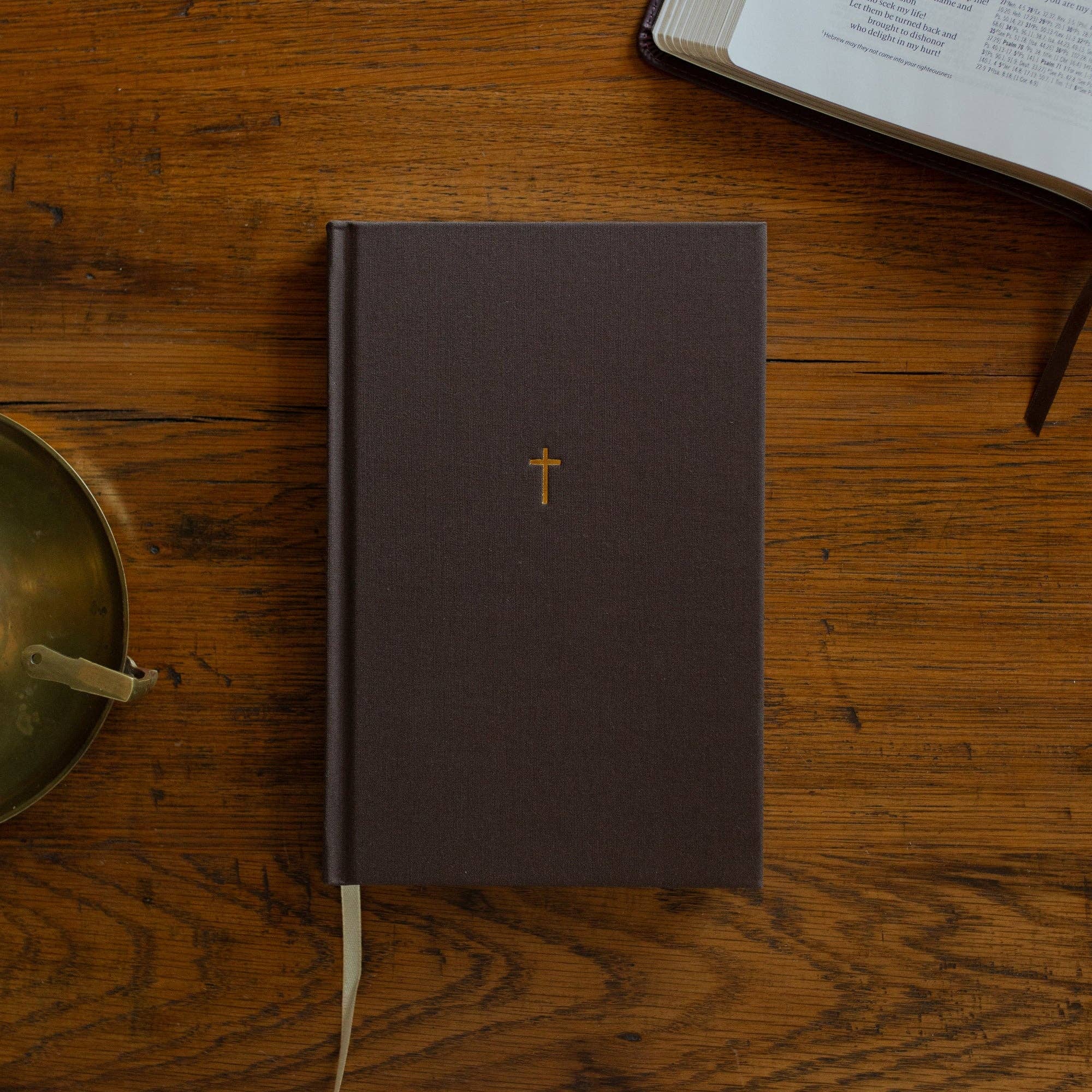 Blank Journal | Cross – The English Garden
