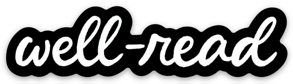 Sticker | Well-Read – The English Garden