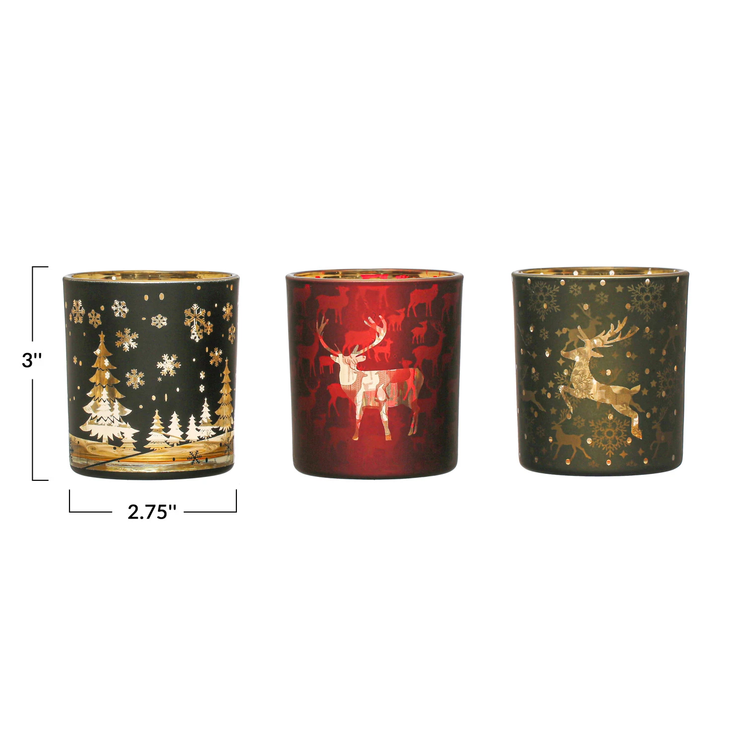 Mercury Glass Tealight Holder The English Garden
