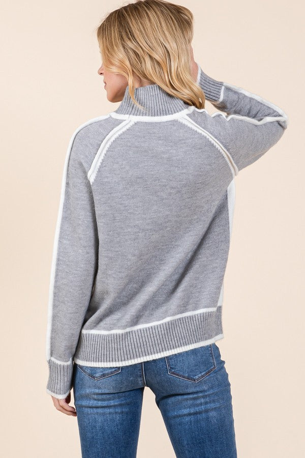 High Neck Sweater – The English Garden